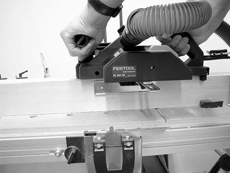 Guide to rebating wood » Using the planer for the perfect rebate