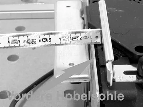 Guide to rebating wood » Using the planer for the perfect rebate