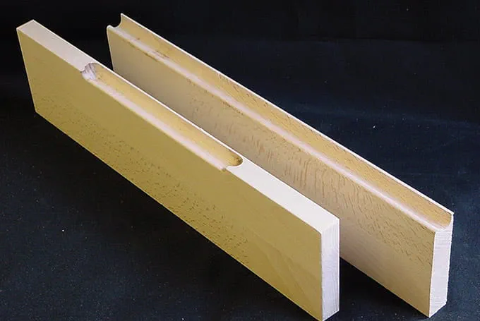 Routing a recessed grip | Grips for drawers and doors