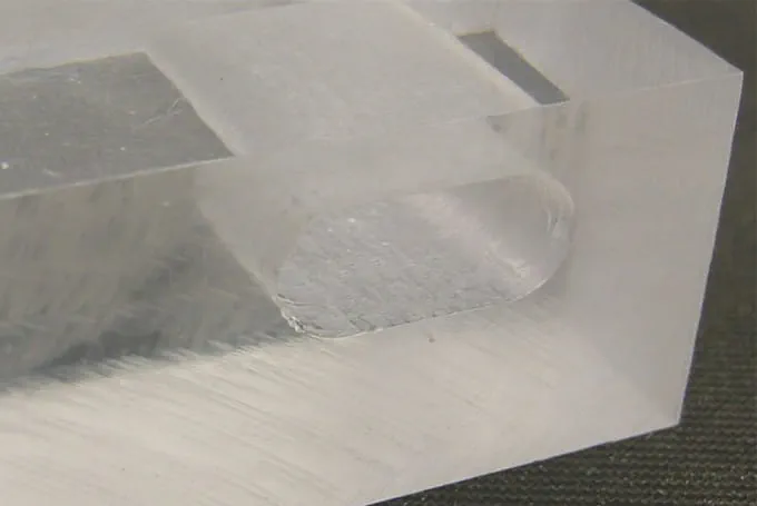 Sanding Plexiglas » Polishing acrylic glass edges to a shine