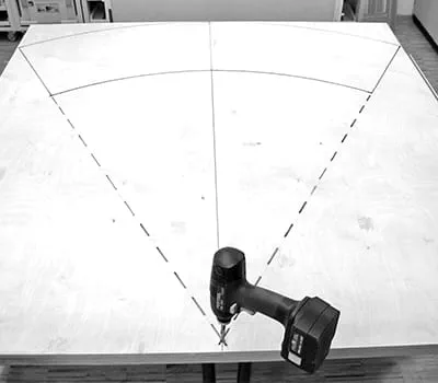 Routing arcs (segment arcs) using the multi-routing template