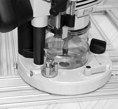 Routing stair stringers using the correct routing template