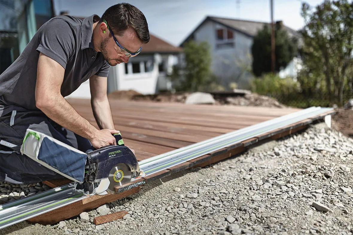 Universal Circular Saw Rail Guide Metabo KS18LTX 57 Body Only 18V